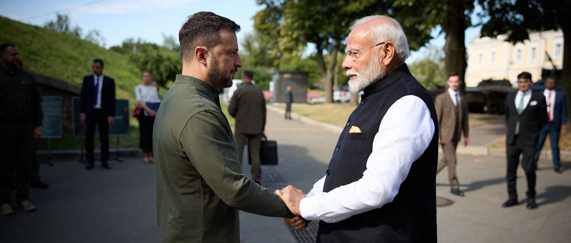 Modi in Kyiv — A thorough reset of India-Ukraine ties? | by Parv Haria ...